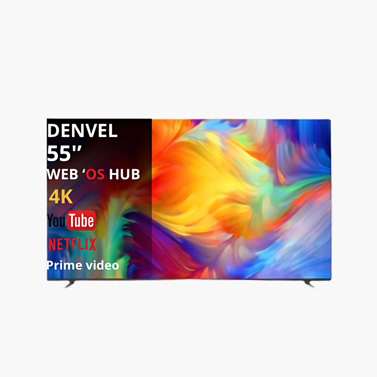 Téléviseur Denvel 55″ 55DK5 Smart Tv-Web’os -4K – domus.sn